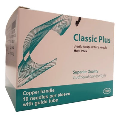 Classic Plus Needles With Guide Tube 1,000 Pack – Physiosupplies