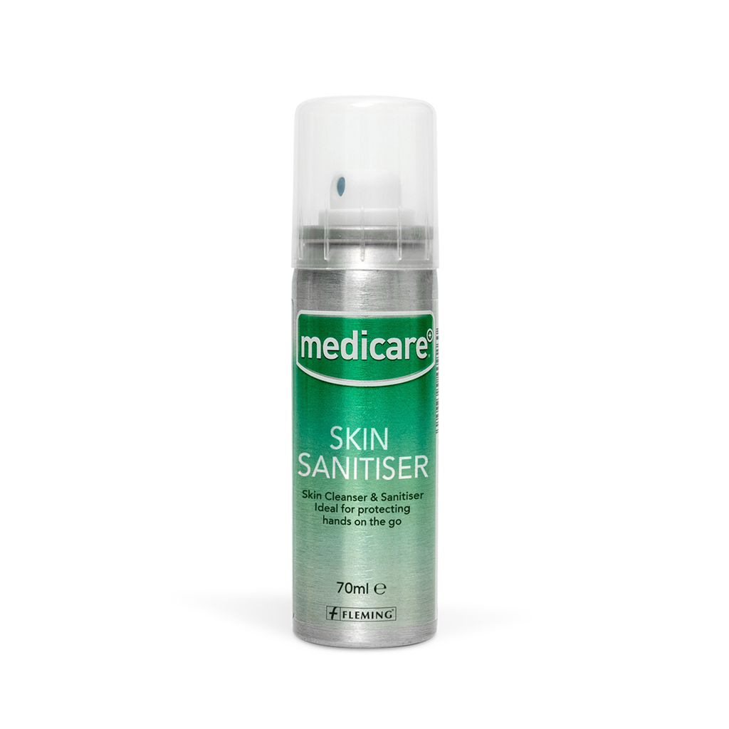 Medicare Skin Sanitiser Spray (70ML) – Physiosupplies