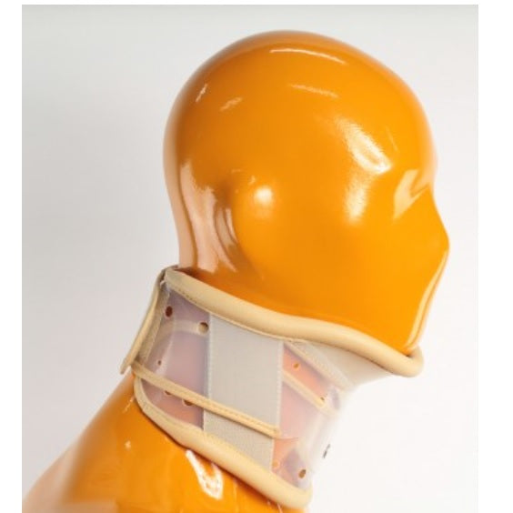 Plastic Cervical Neck Collar - Length Adjustable - With Chin Support ...