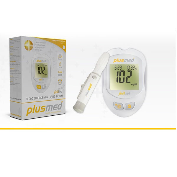 PlusMed fasTTest Blood Glucose Monitor – Physiosupplies
